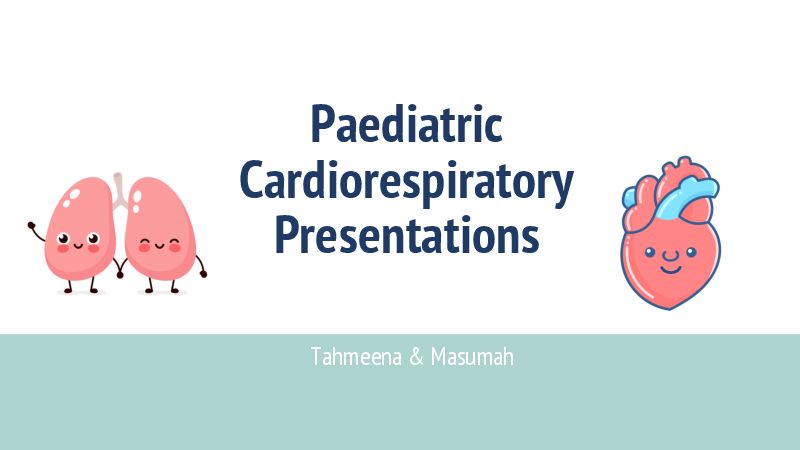 Paeds Cardioresp | Content | MedAll