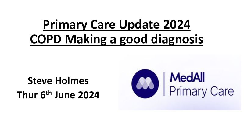 COPD: Making a good diagnosis | Content | MedAll