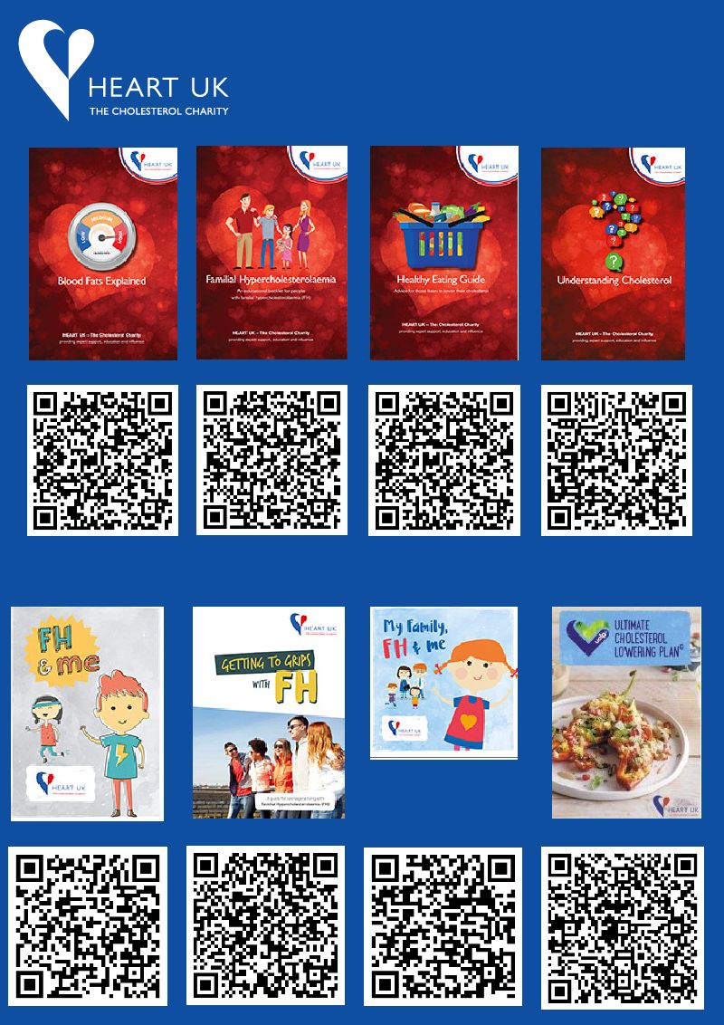 QR Codes Heart UK Leaflets 2 | Content | MedAll