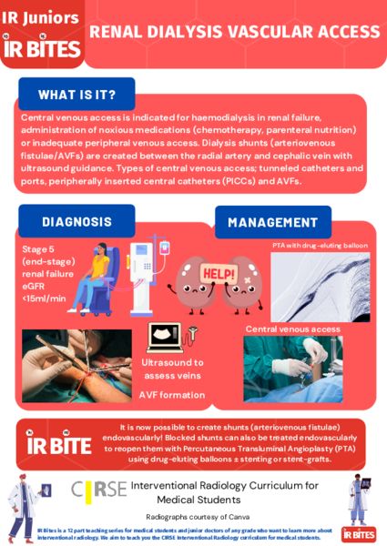 IR Bite Renal Dialysis Vascular Access | Content | MedAll