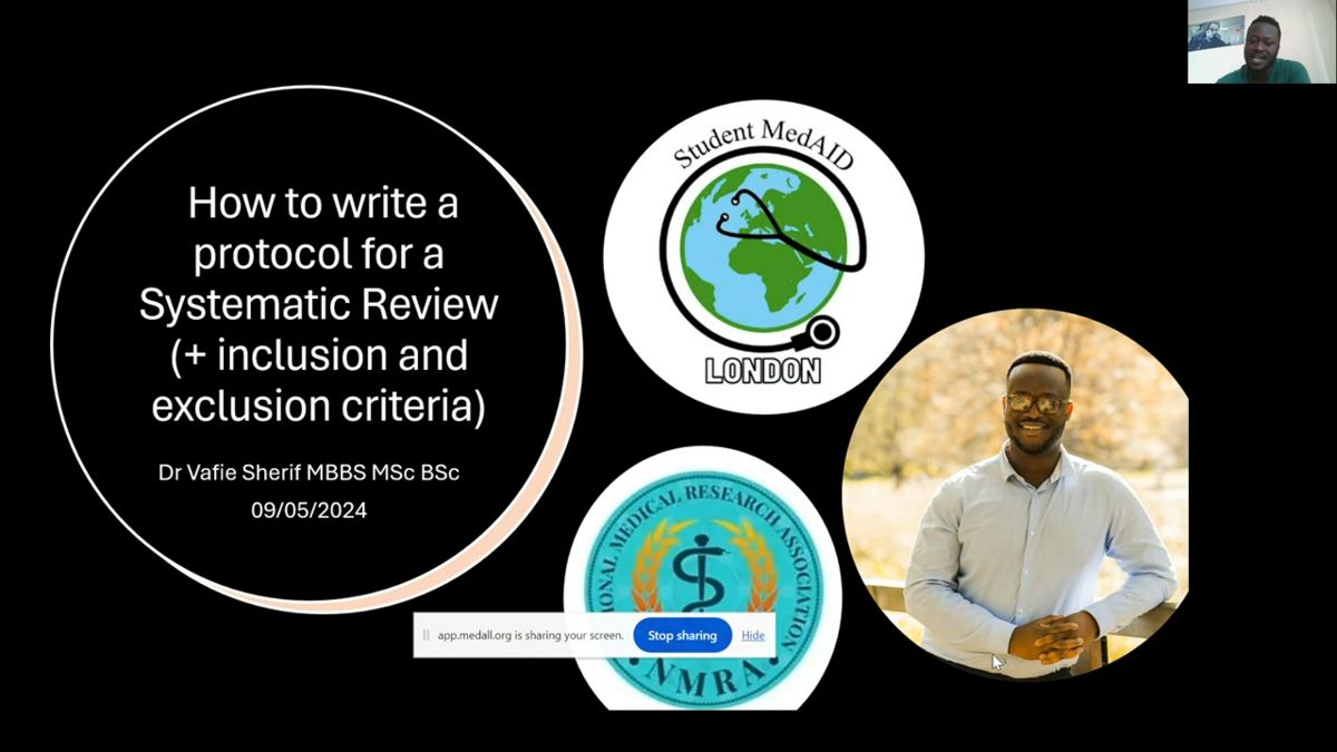 Session 2- Writing your SRMA protocol | Content | MedAll