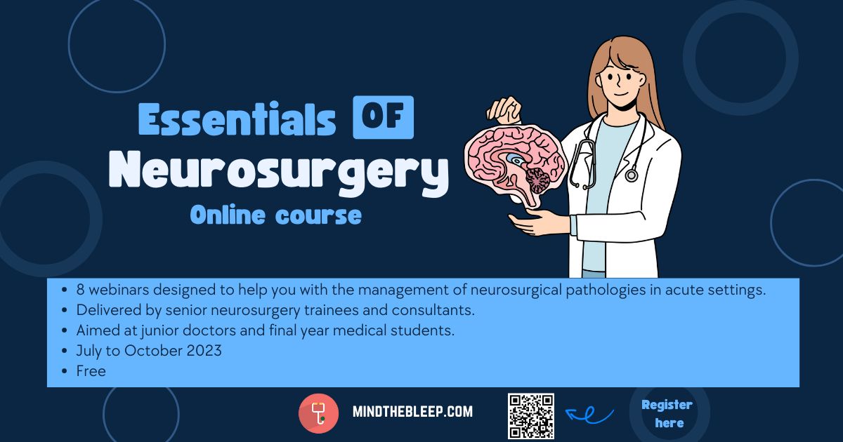 Essentials of neurosurgery course: Webinar 1: Applying for Neurosurgery ...