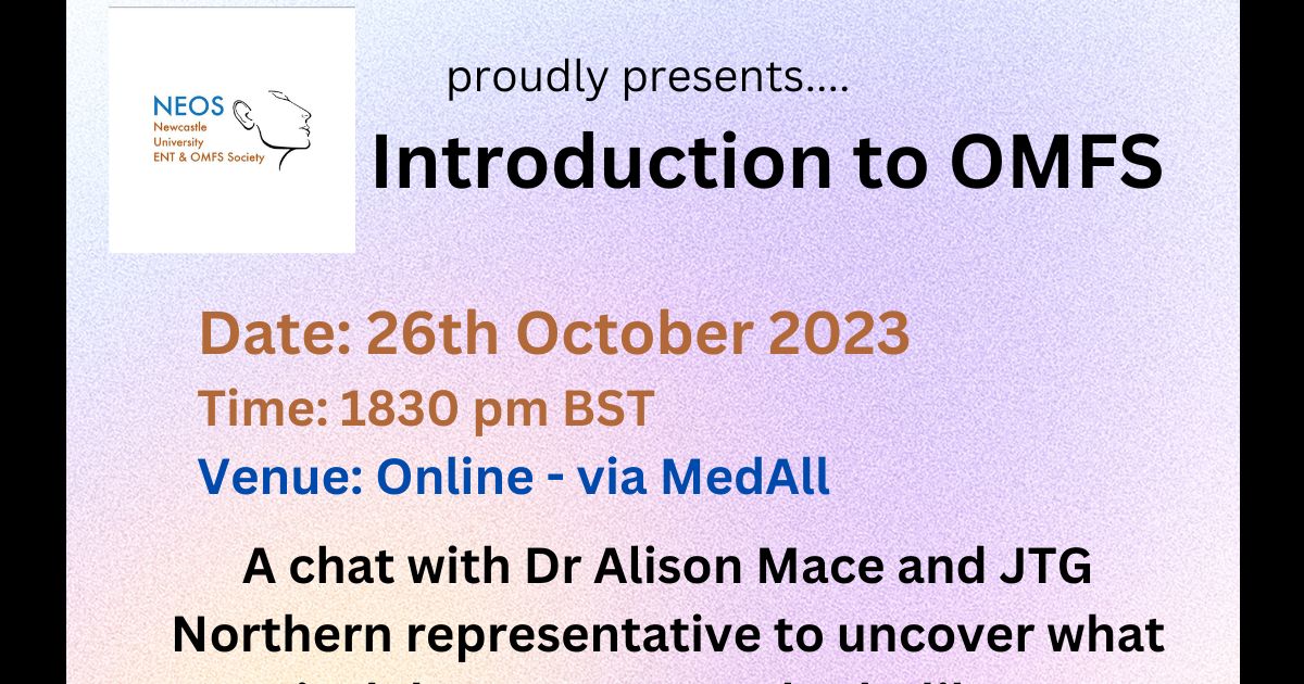 Introduction to OMFS [Oral & MaxilloFacial Surgery] | Event listing ...