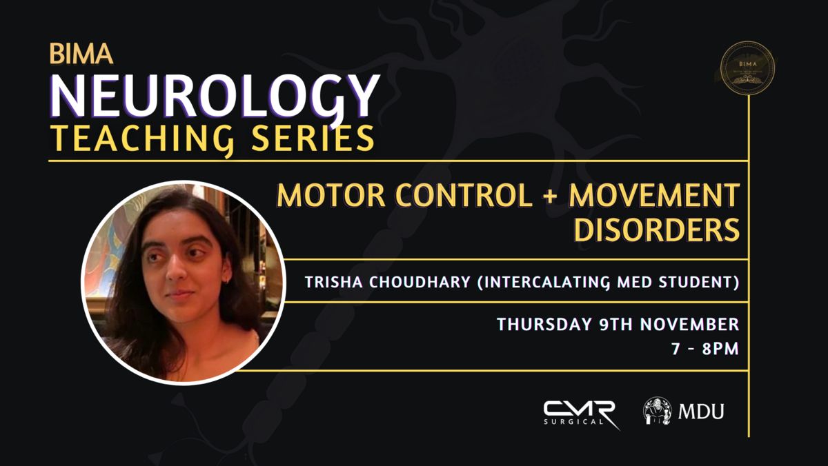 Neuro - Motor Control + Movement Disorders | Event listing | MedAll