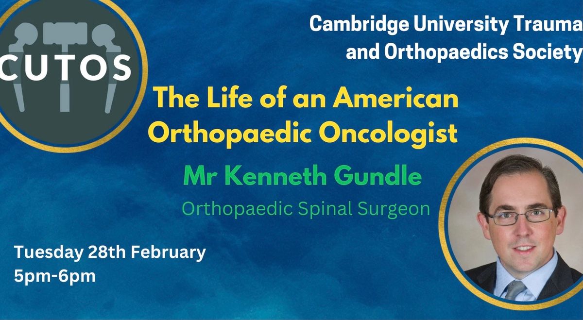 The Life of an American Orthopaedic Oncologist | Event listing | MedAll