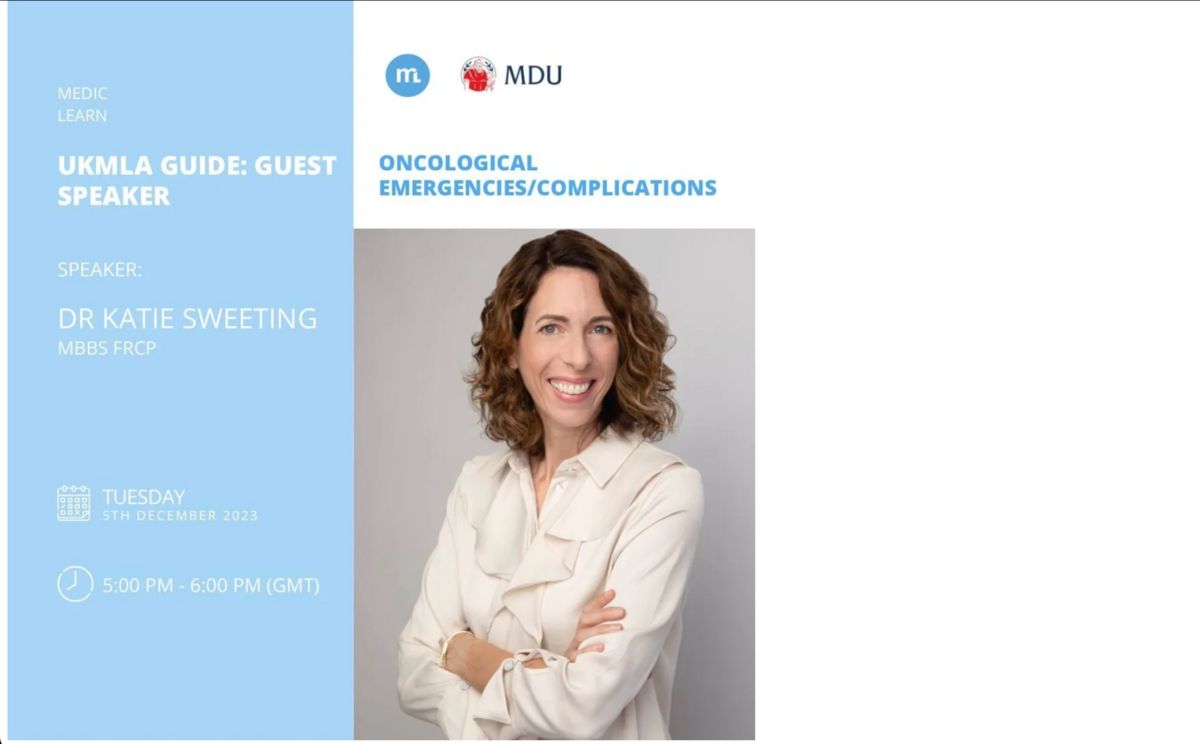 UKMLA Guide: Oncological Emergencies & Complications By Dr Katie ...