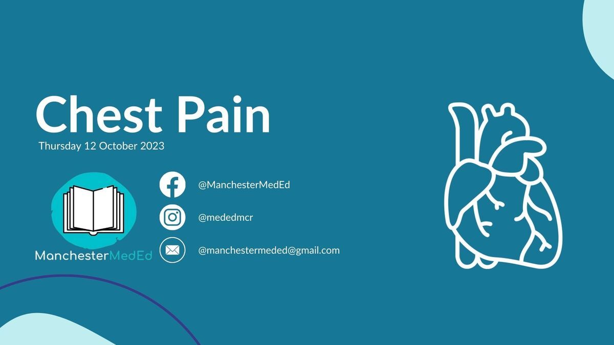 Year 3: Chest Pain OSCE Teaching | Event listing | MedAll