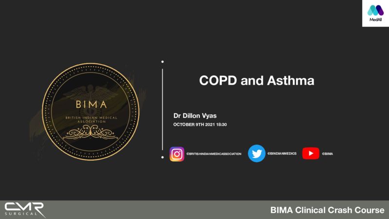 Clinical Crash Course - Chronic Respiratory Disorders | Content | MedAll