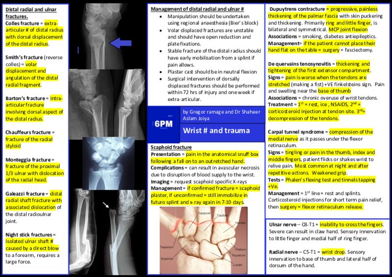 Wrist Fractures | Content | MedAll