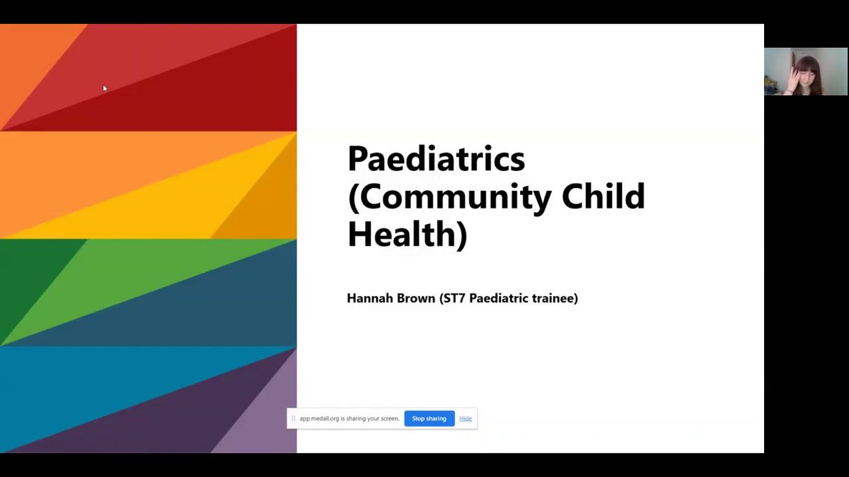 Careers Series - Community Paediatrics | Content | MedAll