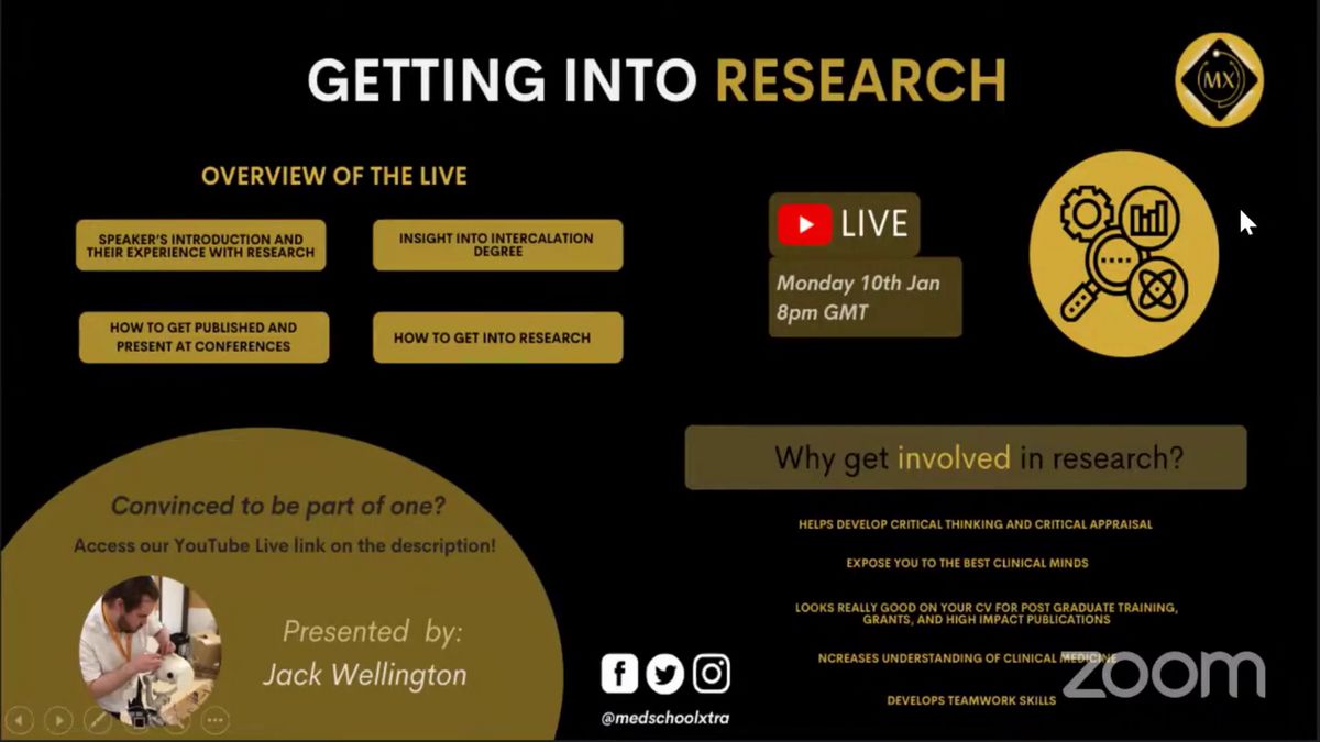 Getting into Research as a Medical Student | Content | MedAll