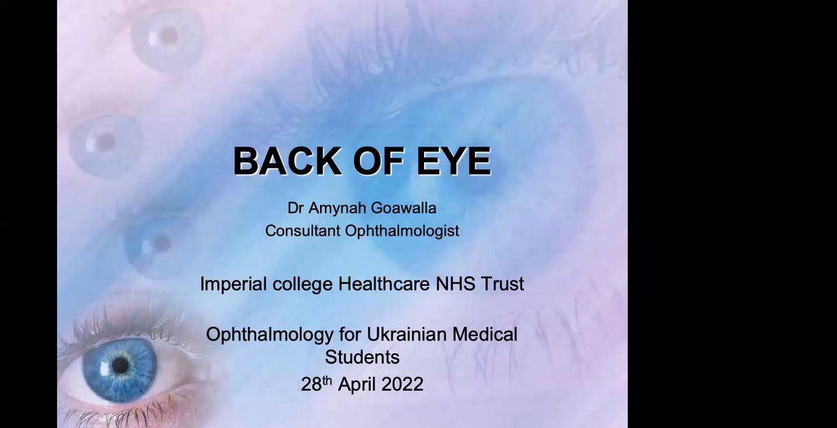Ophthalmology - Back of the eye | Content | MedAll