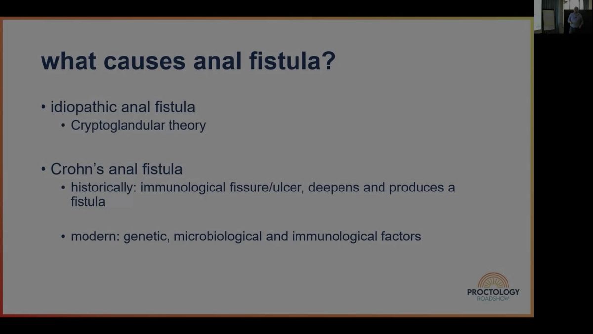 Anal Fistula, Peianal Crohn's and Rectovaginal fistula | Content | MedAll