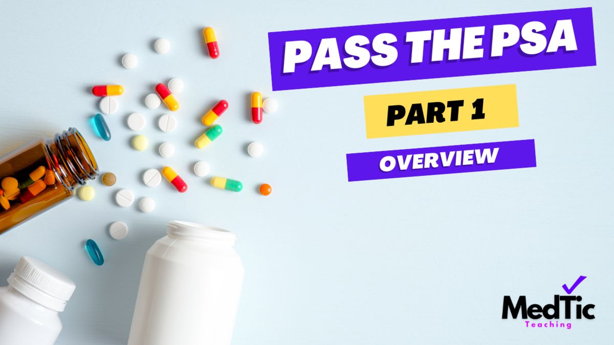 Pass The PSA (1) - Overview | Content | MedAll