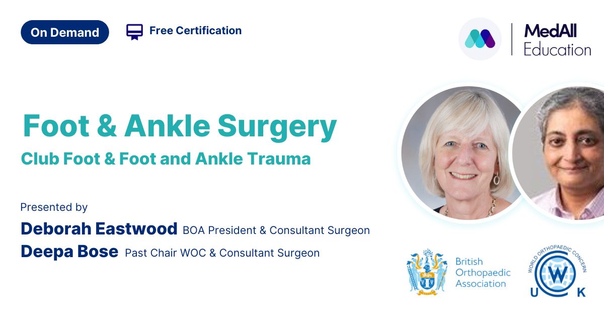 Trauma and Orthopaedic Surgery Series: CDH & Club Foot with Deborah ...